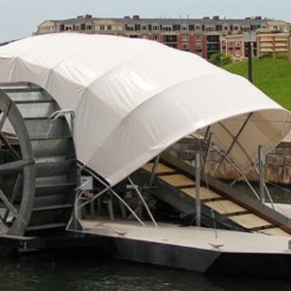 Solar Powered Water Wheel