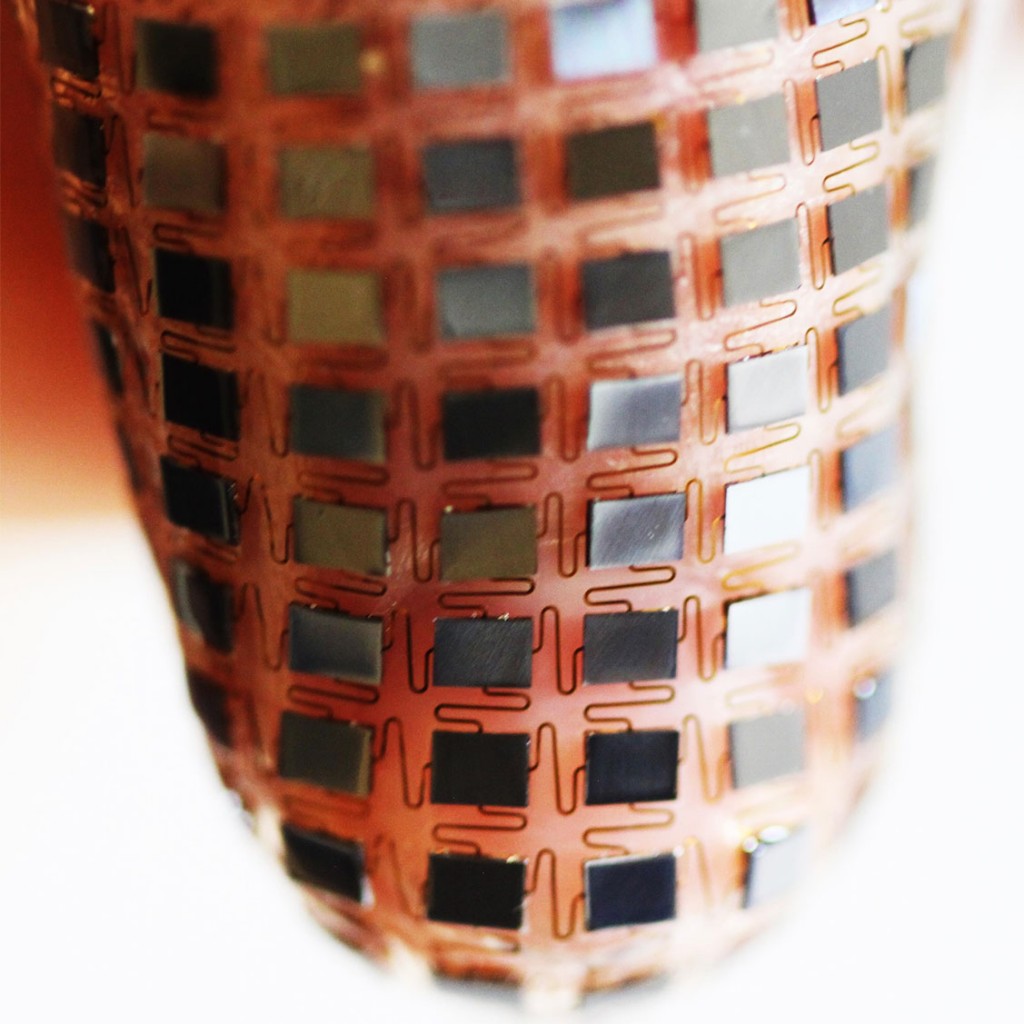 Wearable Batteries Like Solar Panel Stetched Over Your Skin
